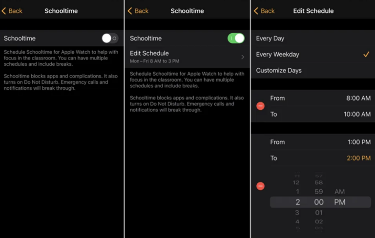 Guide for Parents for Setting Up Apple Watch Parental Controls